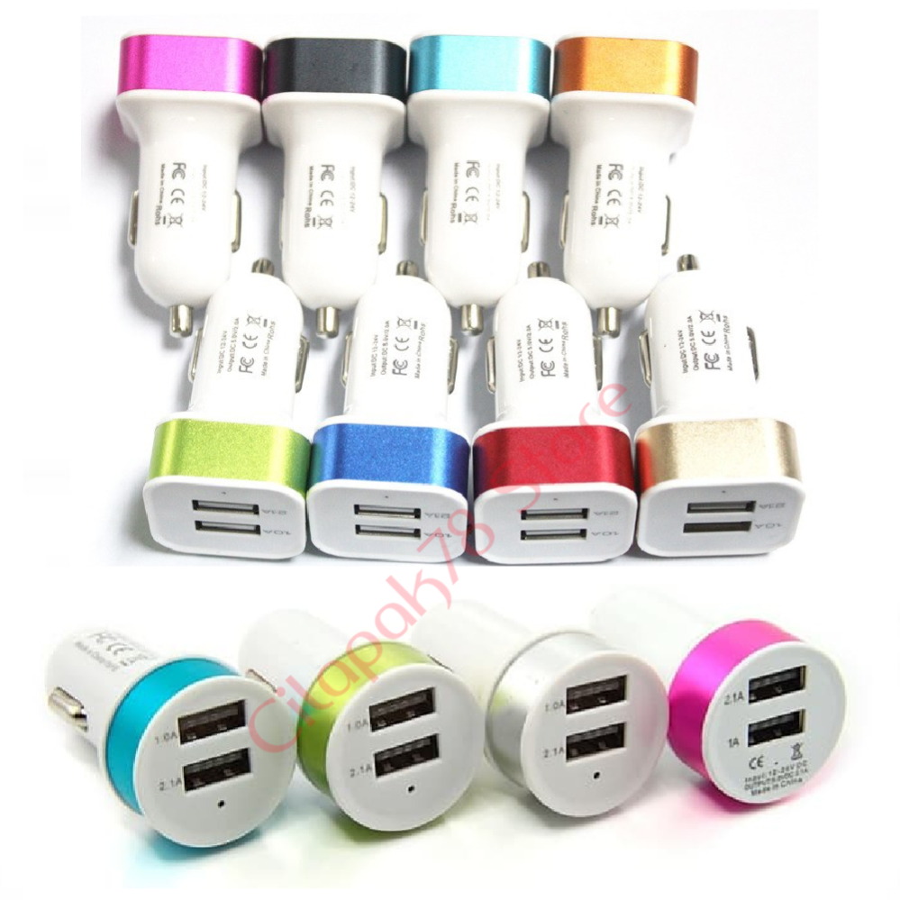 CHARGER MOTOR HONDA SCOOPY MOBIL DENGAN 2 PORT USB FAST CHARGING BATOK ...