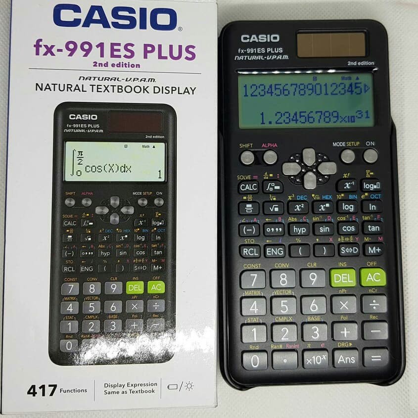 Kalkulator Casio FX 991 ES PLUS 2nd Edition Original | Lazada Indonesia