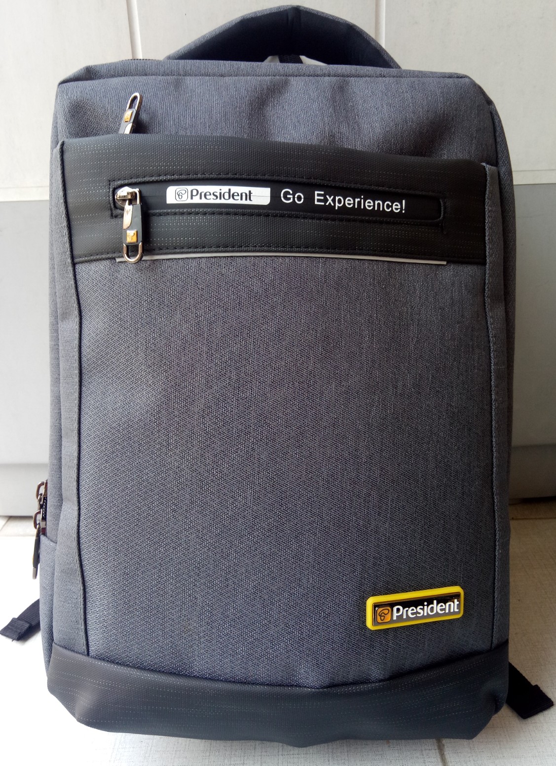 ransel PRESIDENT impor,tas kantor,tas sekolah keren banget | Lazada ...