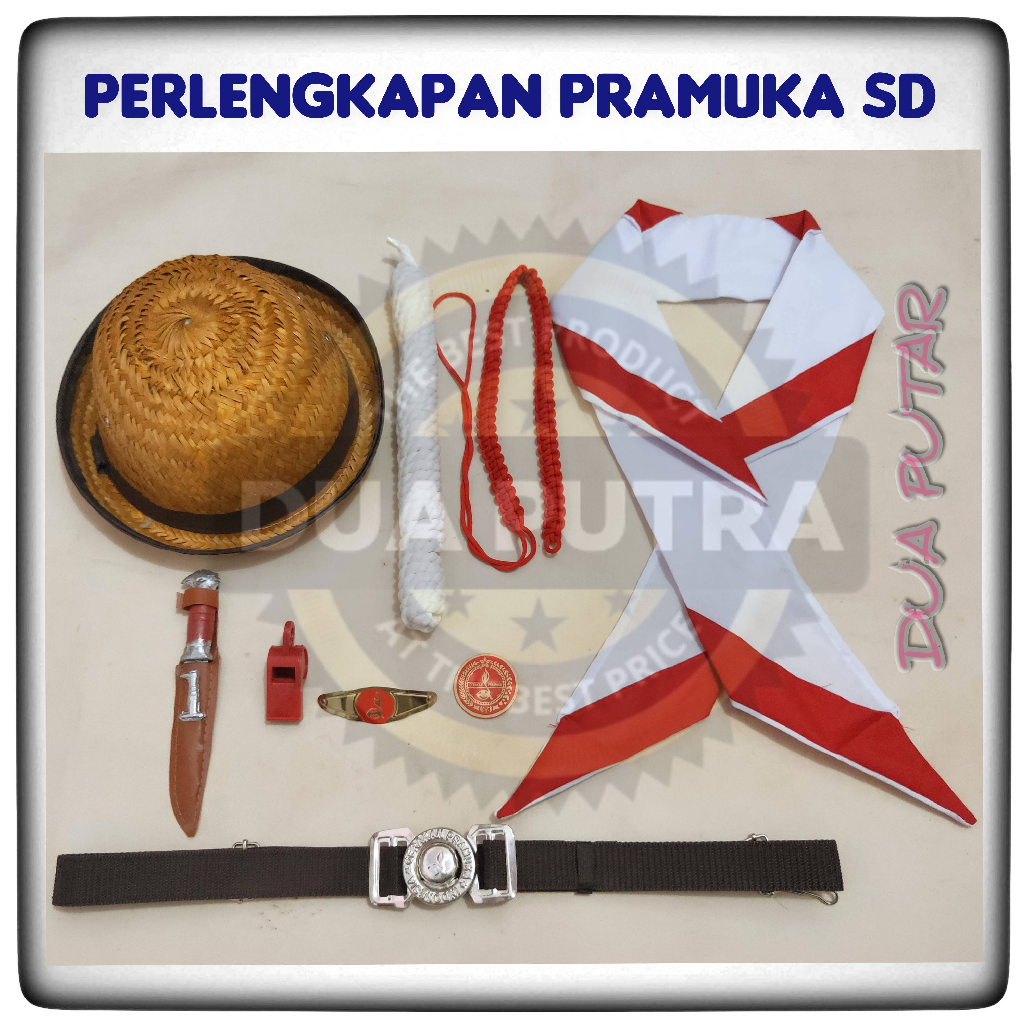 Perlengkapan alat pramuka topi bambu SD | Lazada Indonesia