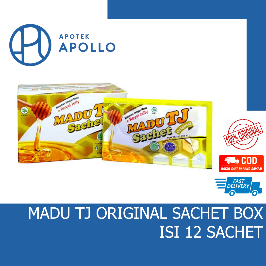MADU TJ ORIGINAL PER BOX ISI 12 SACHET | Lazada Indonesia
