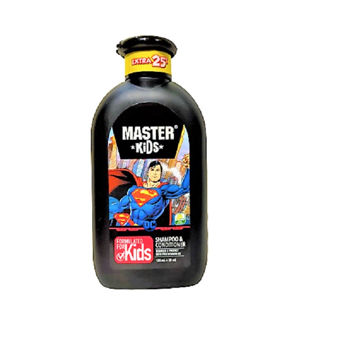 Shampo Anak Master Kids Shampoo dan Conditioner Superman 150ml | Lazada ...