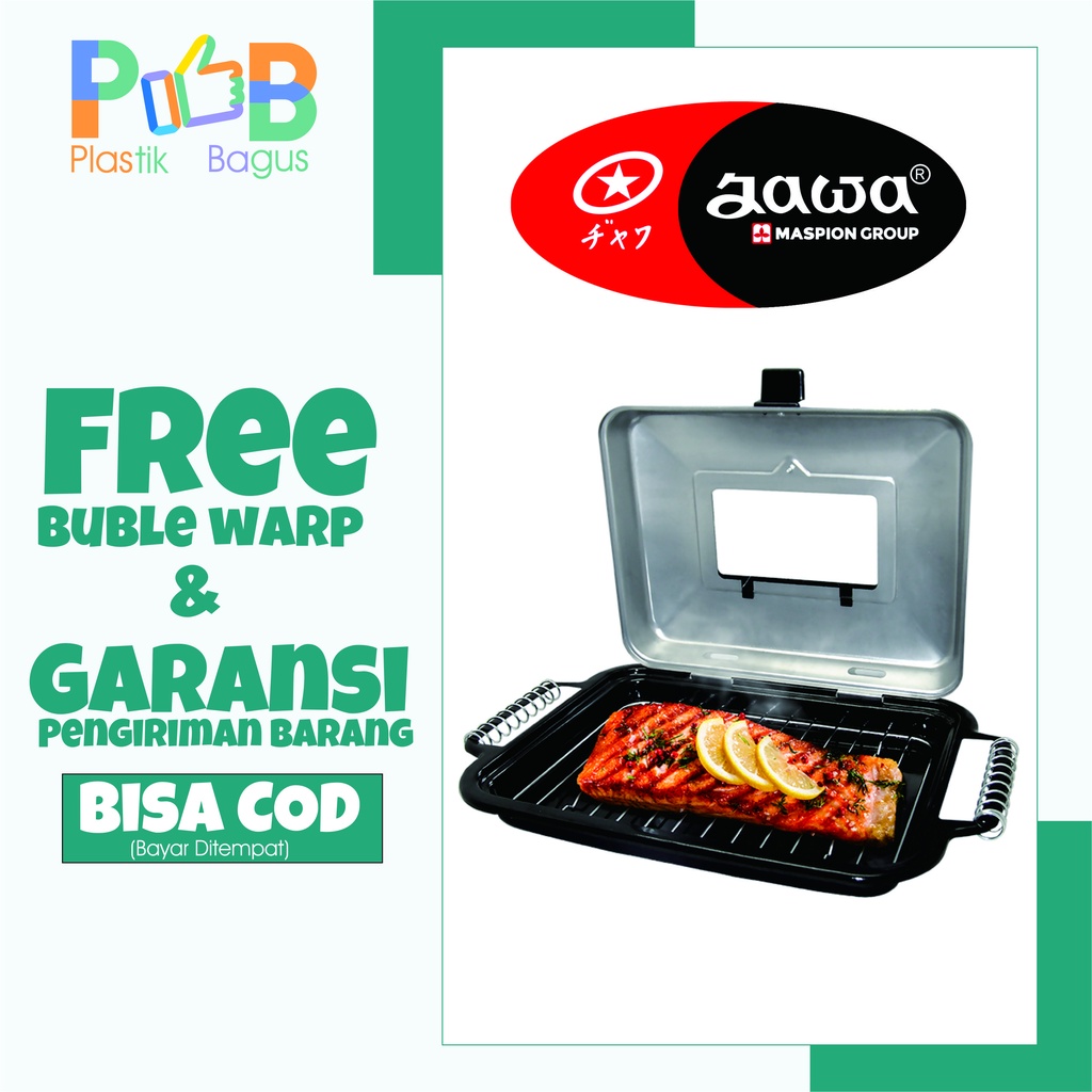 Panggangan bakaran sate barbeque korean enamel magic roaster 34 cm ...