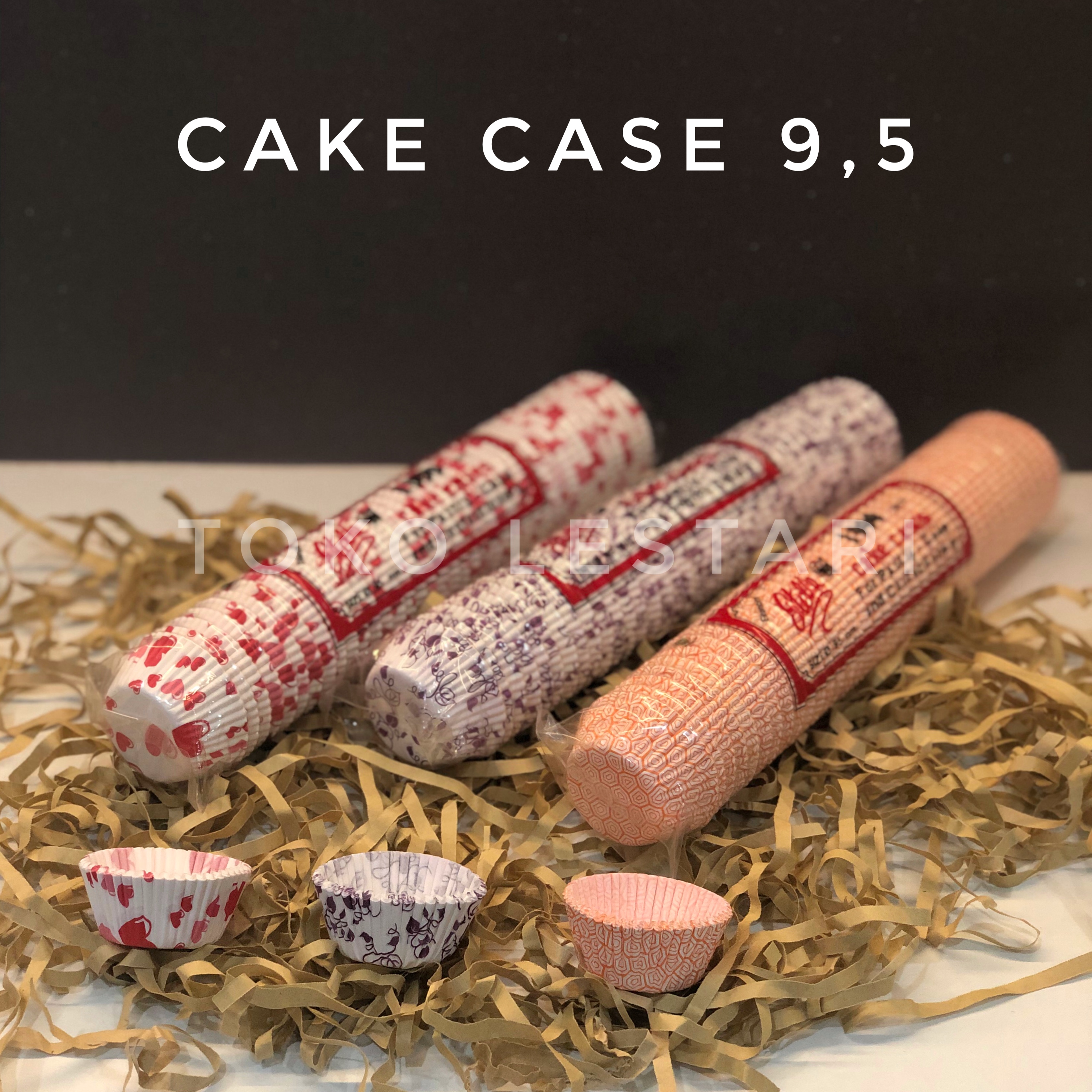 (25 Pcs) Cake Cases / Kertas Cupcake / Kertas Alas Pie Roti Kukus ...