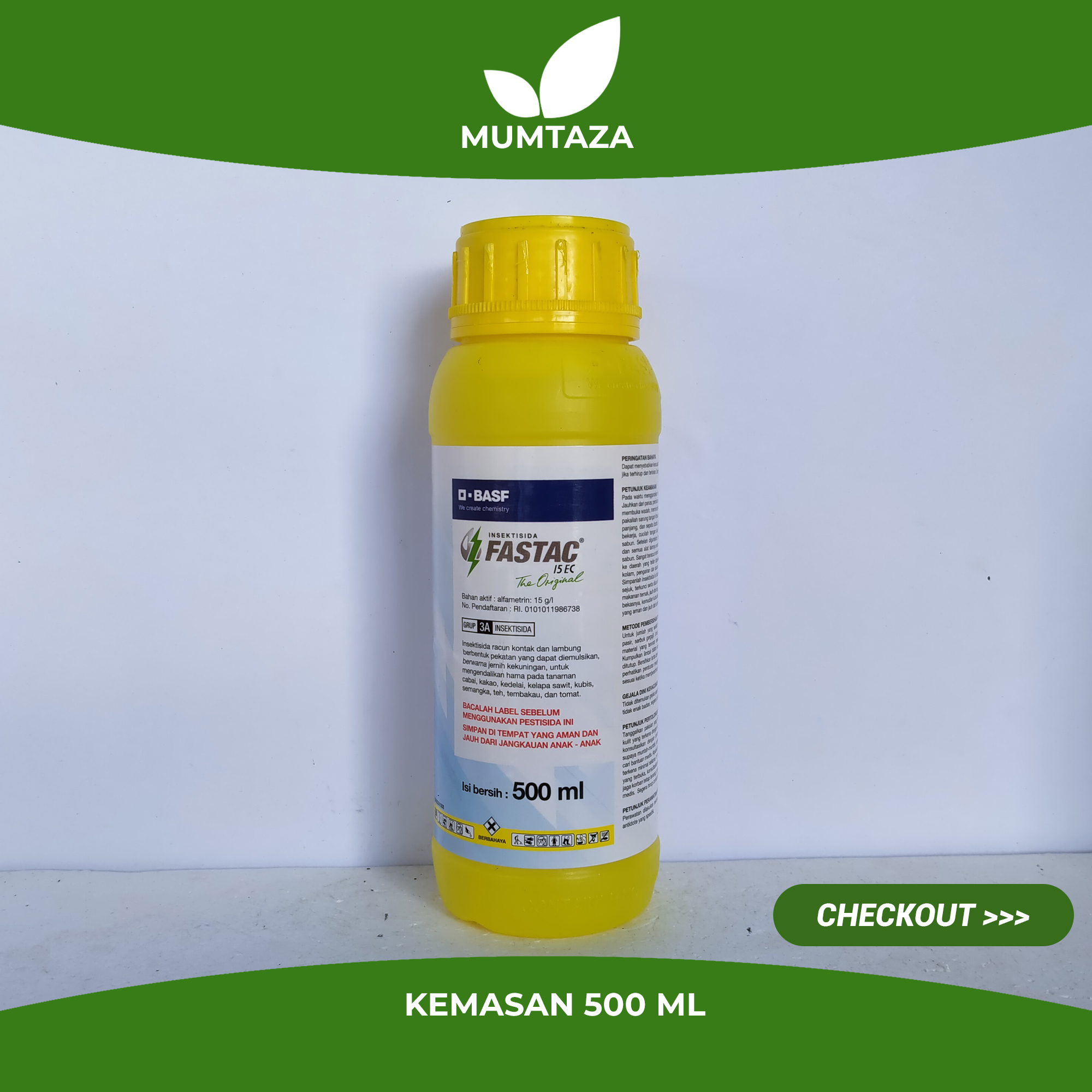 Insektisida FASTAC 15 EC 100 ml | 200 ml | 500 ml racun hama pada ...