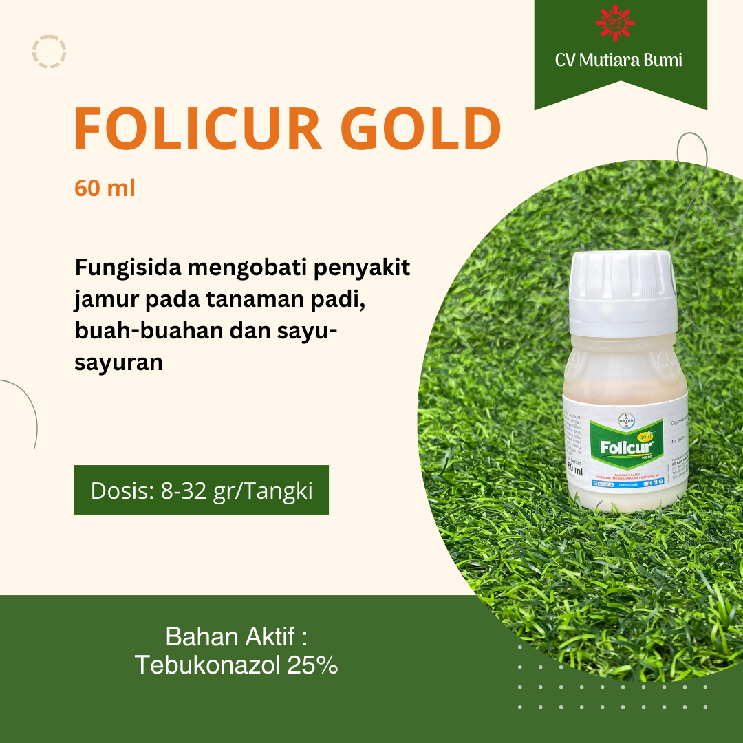 Folicur Gold 430SC – 100ml / Fungisida (Obat Jamur pada Tanaman ...