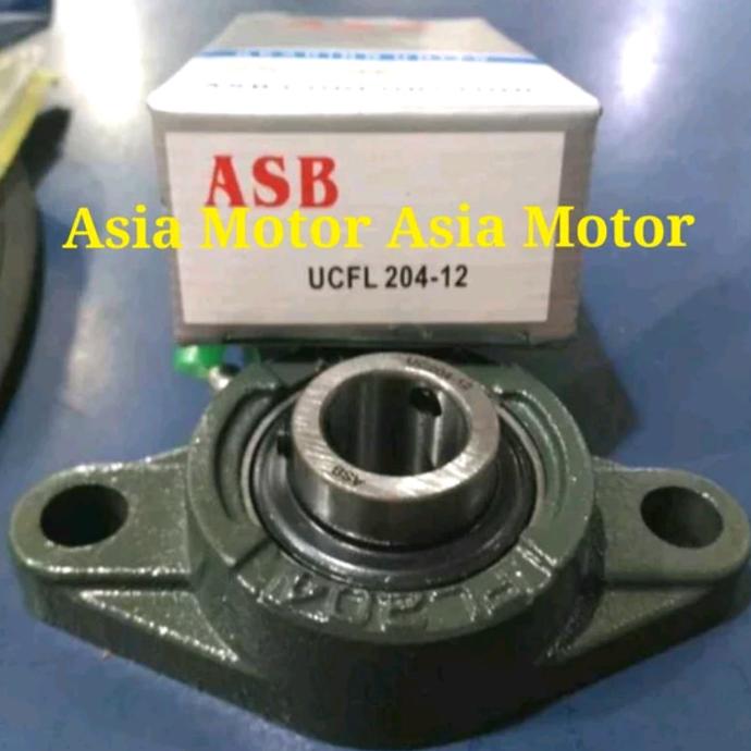 Pillow Block Bearing Ucfl 204 - 12 Asb Diameter As 19 Mm Ucfl 204-12 | Lazada Indonesia