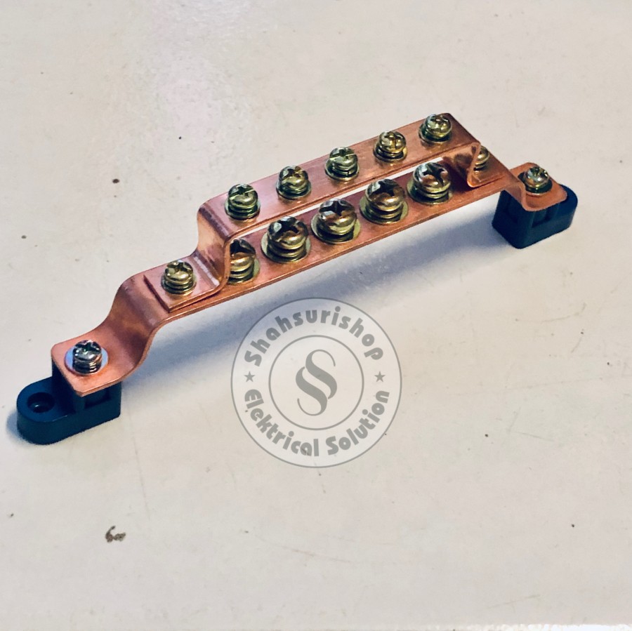 BUSBAR NOL ARDE PLAT TEMBAGA TEBAL 7 + 5 BAUT MASKO PREMIUM QUALITY ...