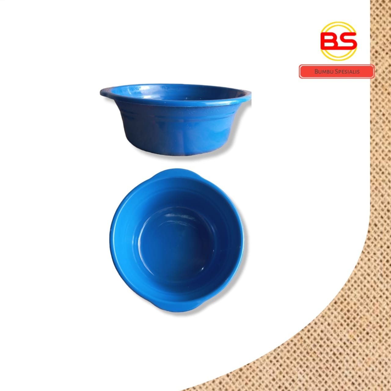 Baskom Bulat Kuping Serbaguna / Baskom sayur & buah / Baskom Plastik ...