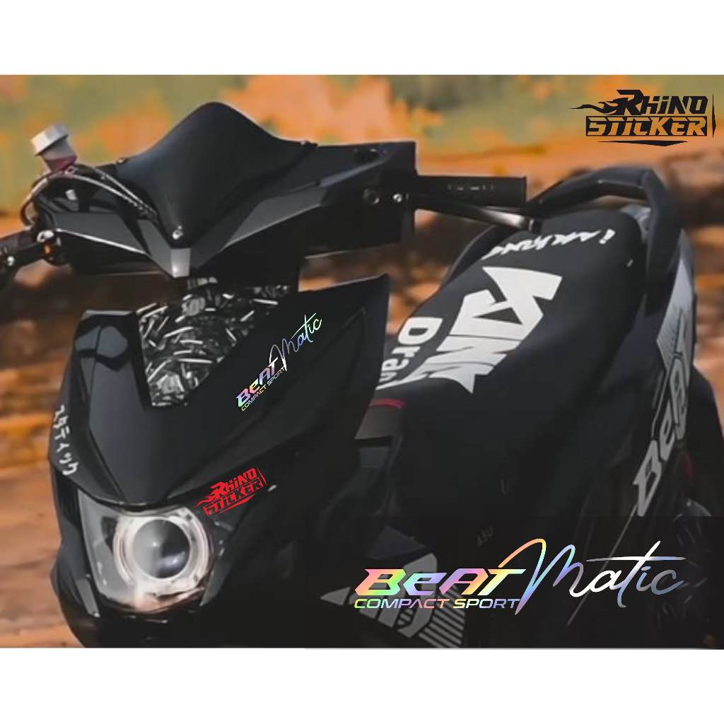 Stiker Beat Metic Komunitas Stiker Cuting Motor | Lazada Indonesia