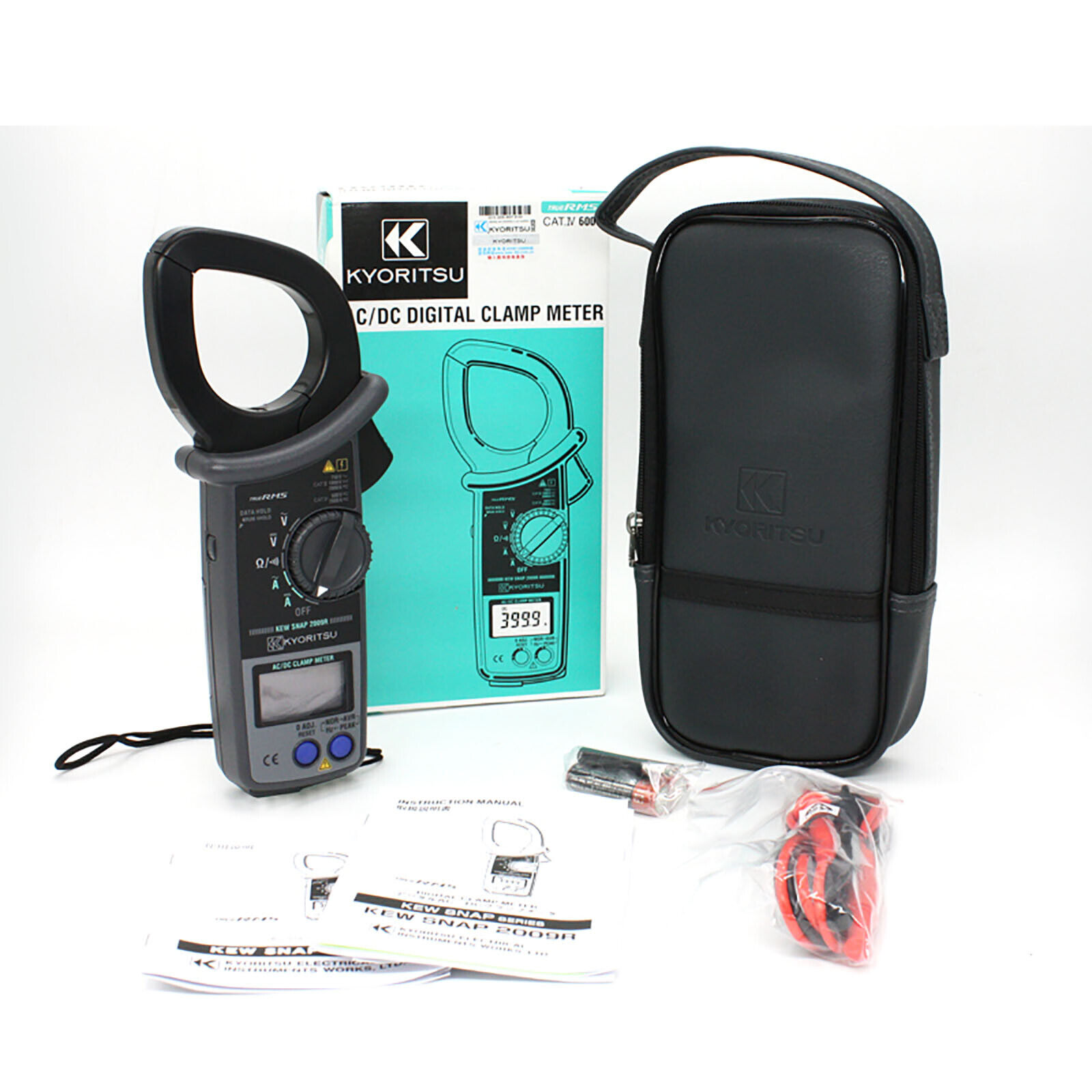 Kyoritsu Digital Clamp Meter 2009R AC/DC 2000A TRUE RMS 2009R | Lazada ...