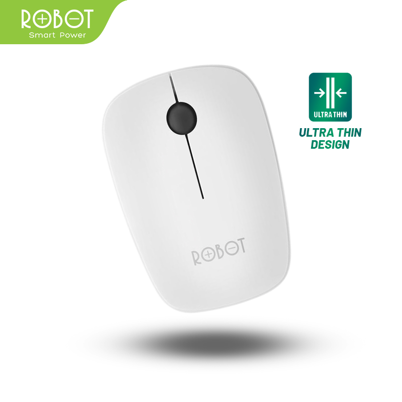 Robot Mouse Wireless M220 2.4GHz Optical 1600DPI dengan Receiver USB ...