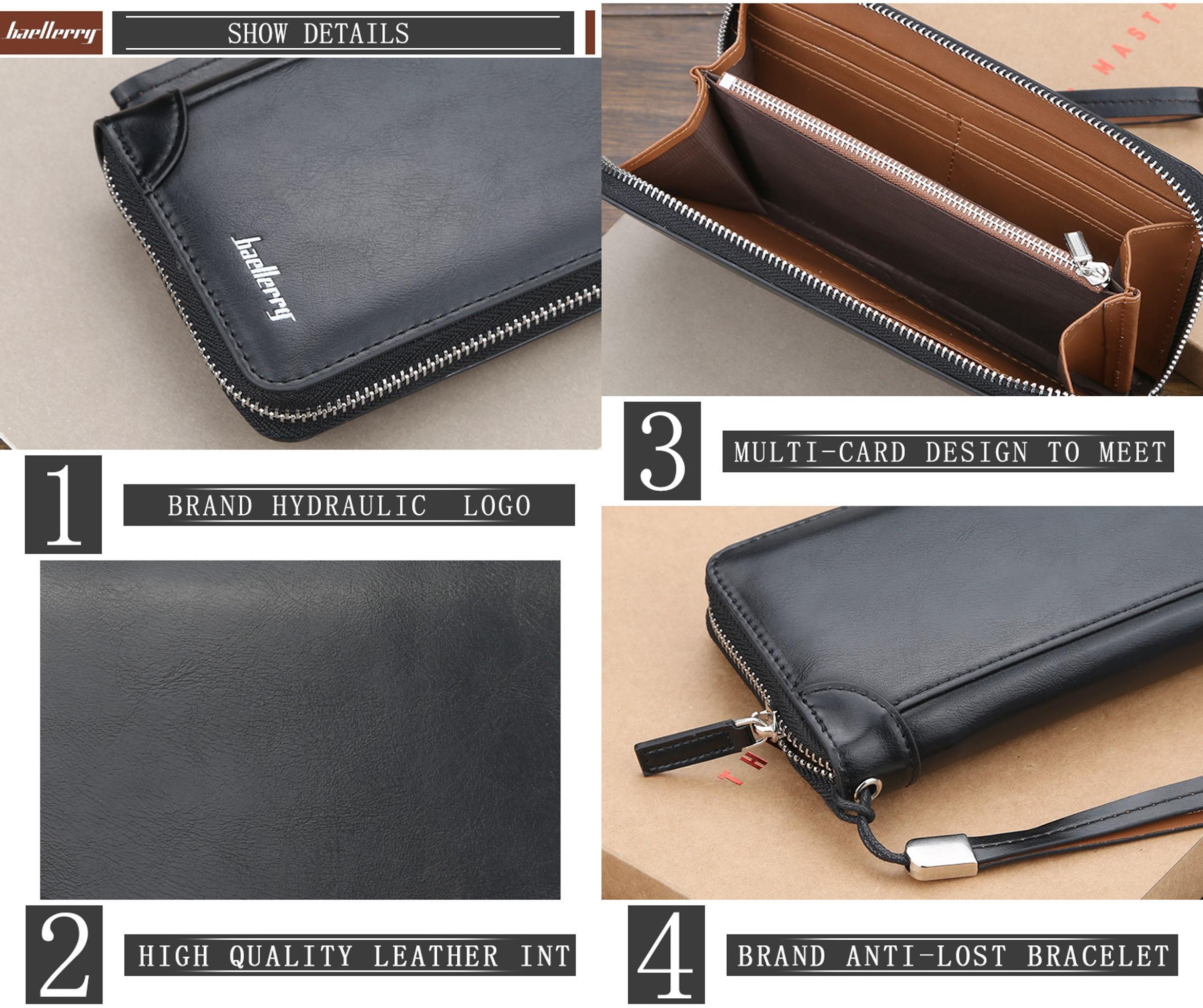 Dompet panjang Pria Baellerry / Dompet Import Model Amplop Pria ...
