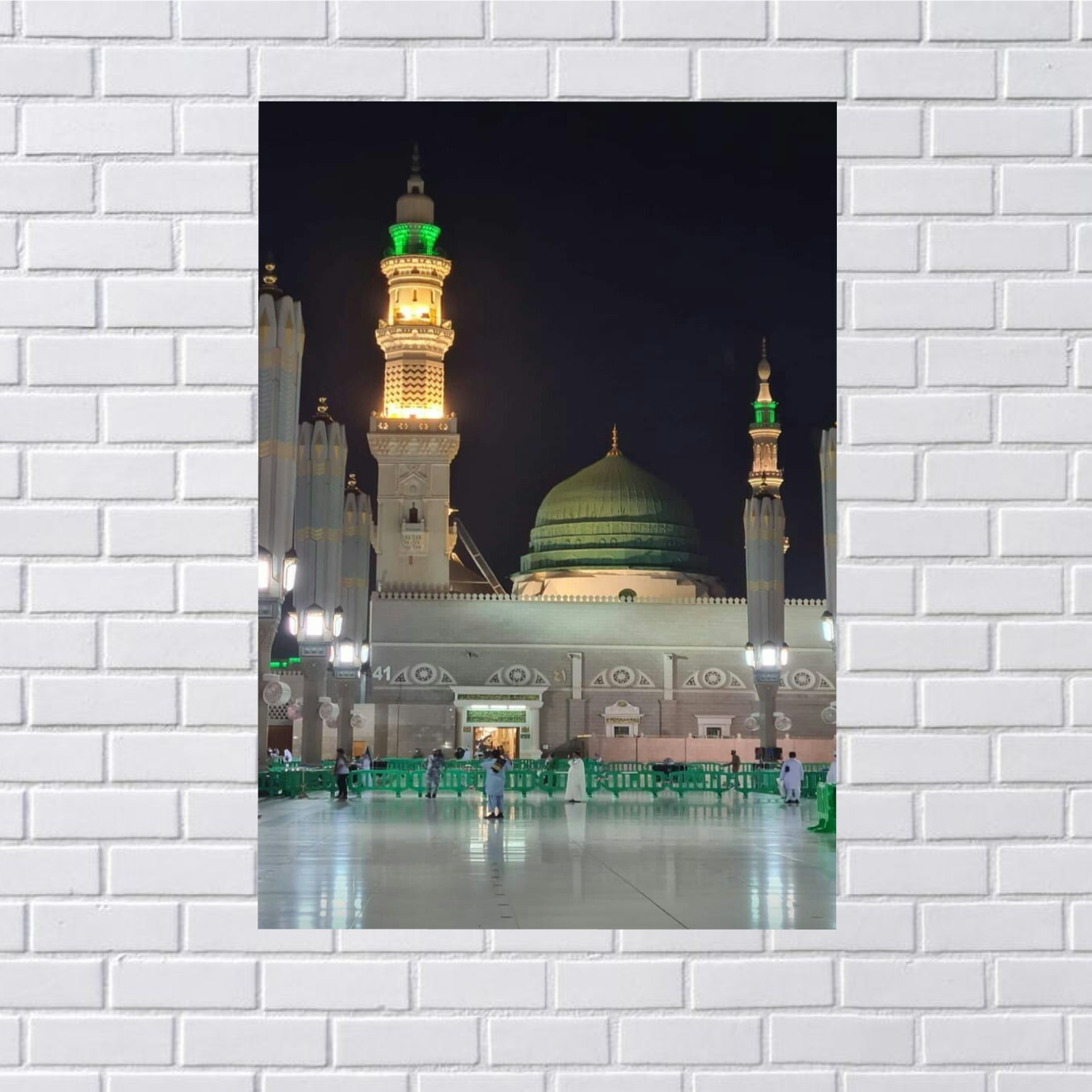 POSTER MESJID NABAWI/FOTO MESJID NABAWI/POSTER MADINAH/POSTER ISLAM ...