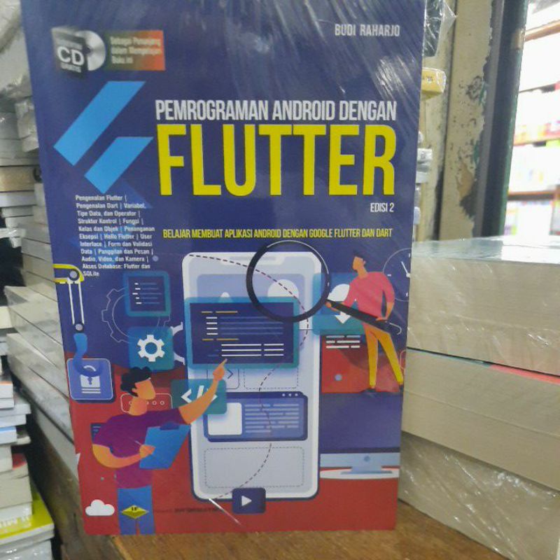 Pemrograman android dengan flutter edisi 2. | Lazada Indonesia