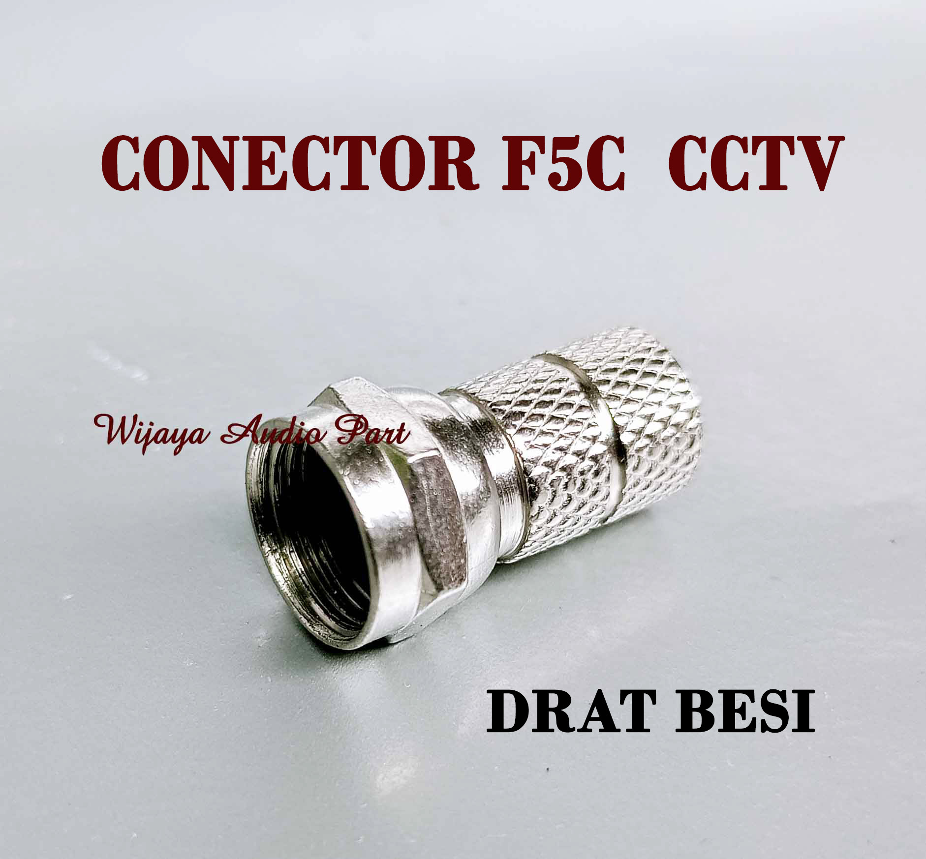 1 BUAH JACK KONEKTOR F 5C DRAT SEAL CCTV RECEIVER PARABOLA TAIWAN KARET TEBAL | Lazada Indonesia