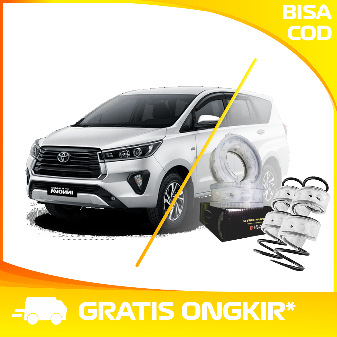 Spring Buffer Damper Stabilizer Peredam Guncangan Shock Mobil Innova ...