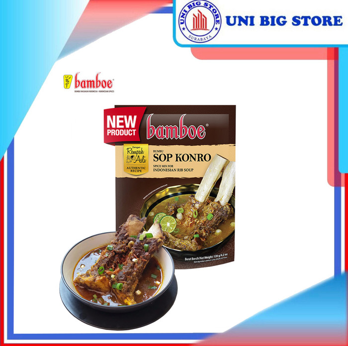 Bamboe Bumbu Masak Instan Sop Konro 120 gr Rempah Asli | Lazada Indonesia