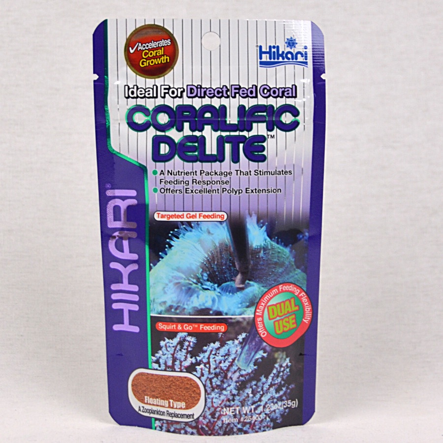 HIKARI CORALIFIC DELITE 35 GRAM MAKANAN PAKAN CORAL TERUMBU KARANG ...