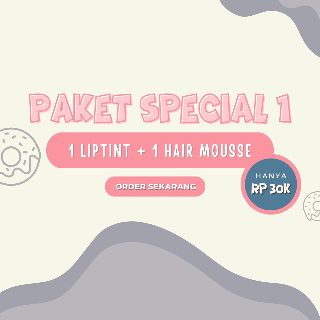 Paket Special Be Kyau 1 (Gelato Tint + Hair Mousse) | Lazada Indonesia