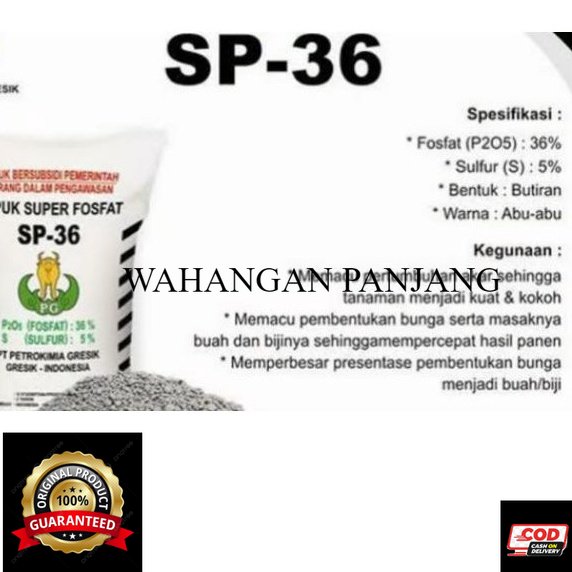 PUPUK SP 36/PUPUK TSP/PUPUK NPK/PUPUK/ISI 1kg | Lazada Indonesia