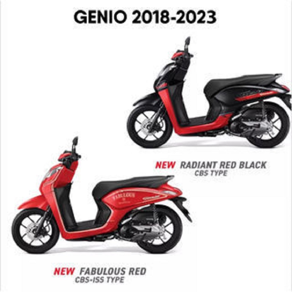 PAKET LENGKAP Step Bastep Footstep Pijakan Kaki Depan Matic Honda GENIO ...