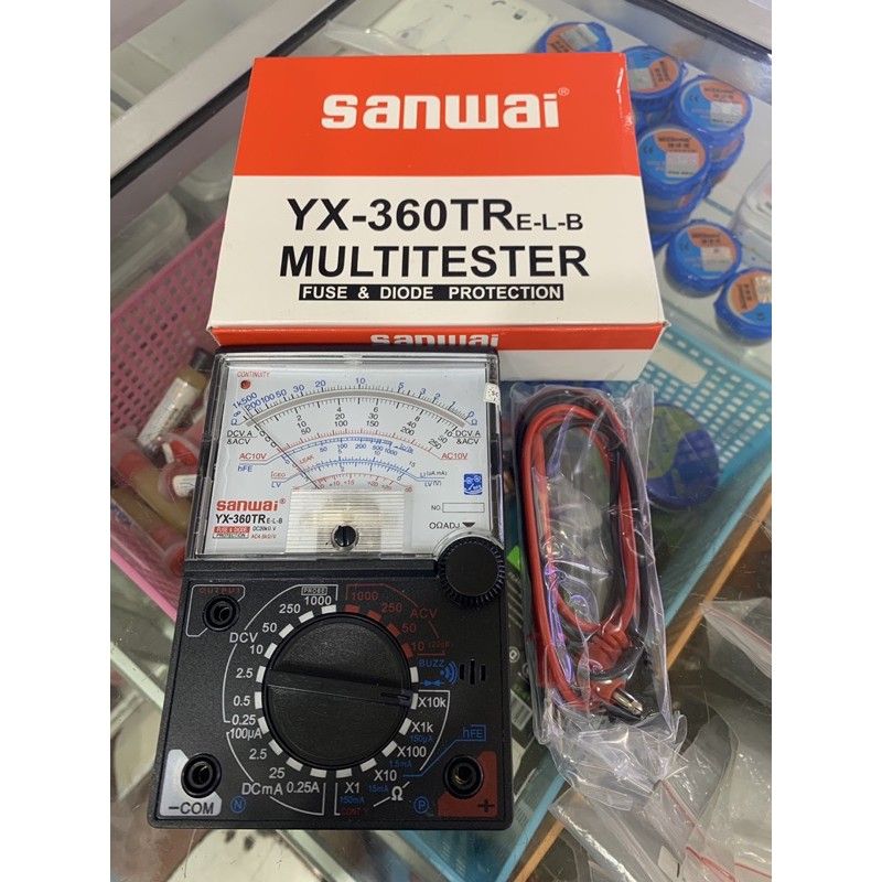 Multitester sanwai sunwa sanwa Analog YX360 multimeter avometer ...