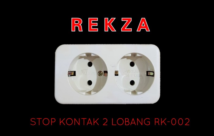 Rekza Stop Kontak Arde 2 3 4 lubang Standar SNI Ekonomis | Lazada Indonesia