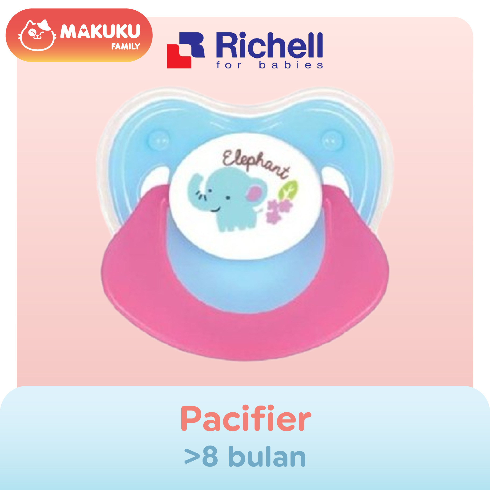 Richell An Pacifier 8 Months And Onwards | Lazada Indonesia