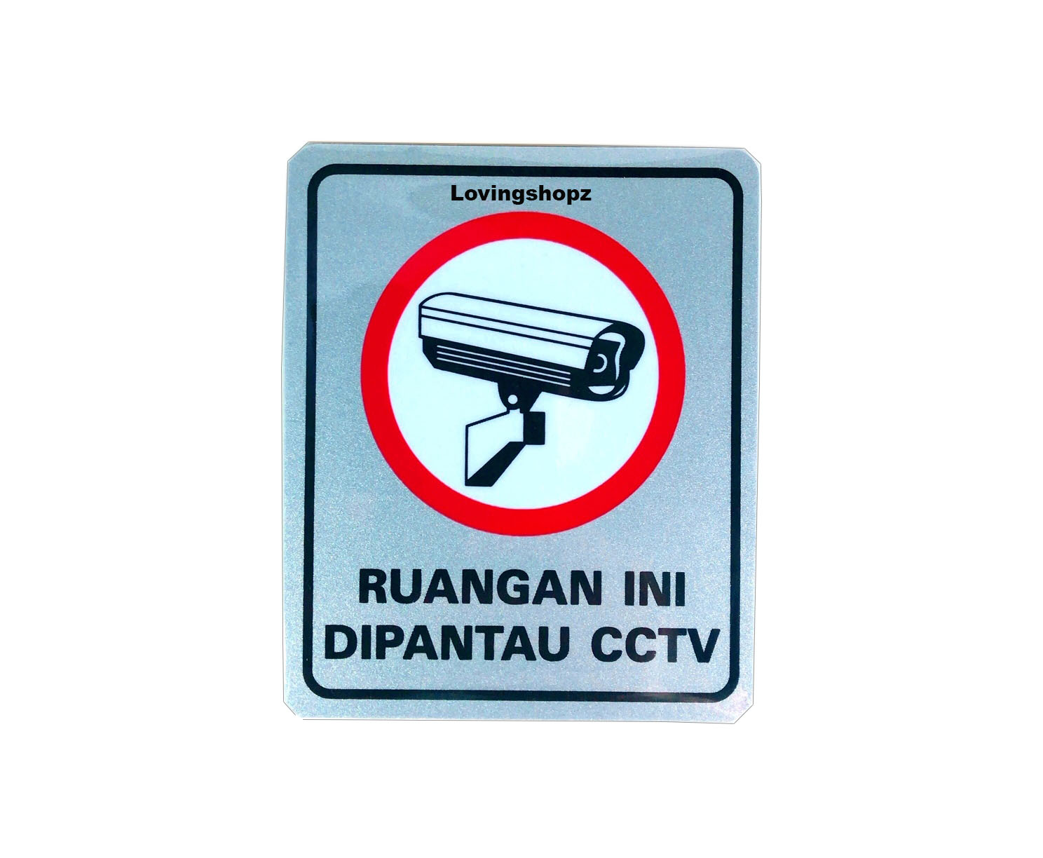 Stiker Ruangan Ini Dipantau CCTV | Lazada Indonesia