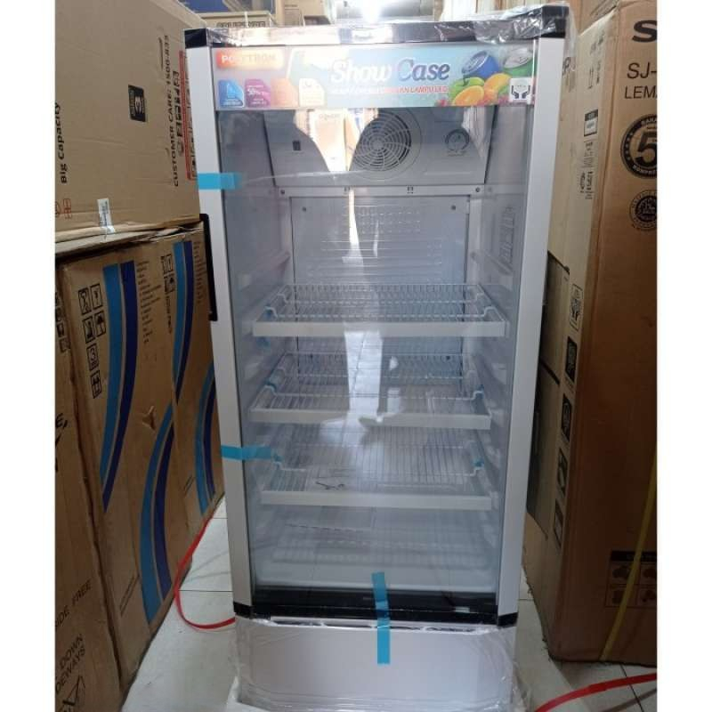 Showcase Polytron 3 Rak 190 liter SCN 140X Garansi Resmi | Lazada Indonesia