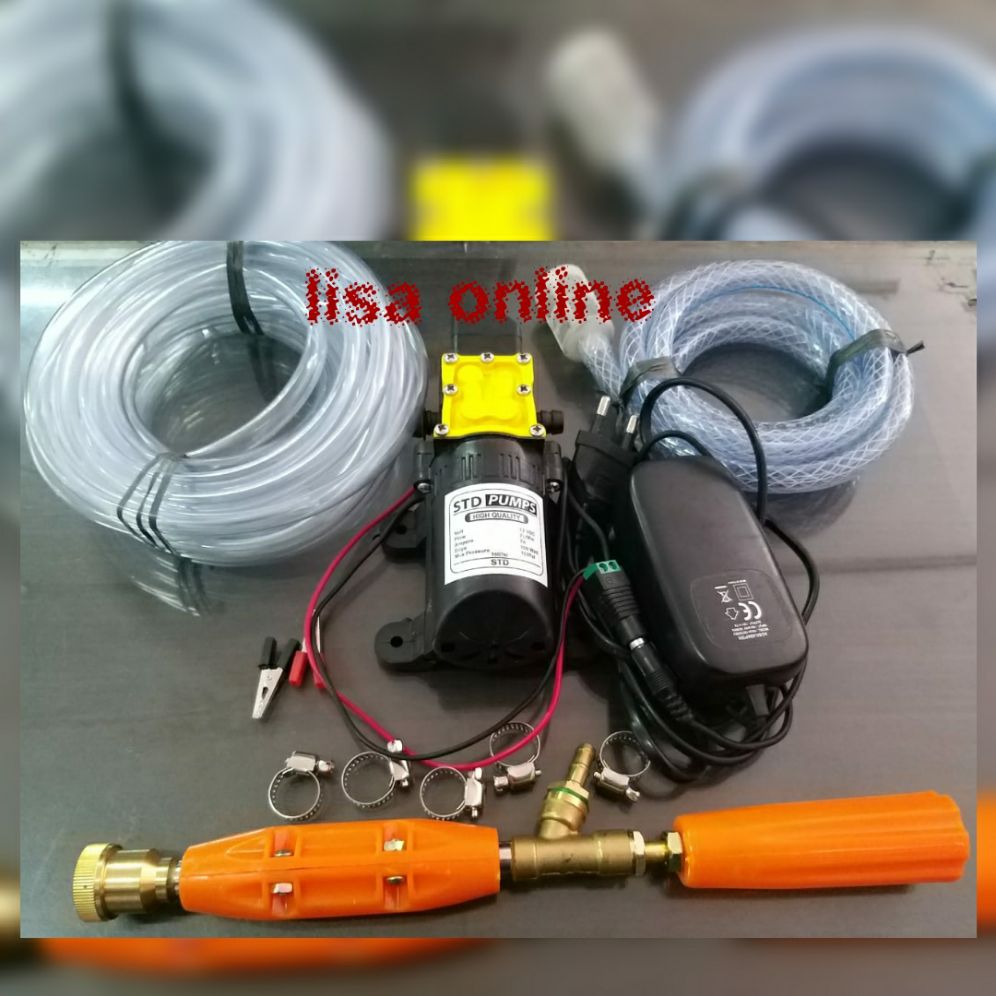 alat cuci steam mini 160 psi steam dc komplit siap pakai | Lazada Indonesia