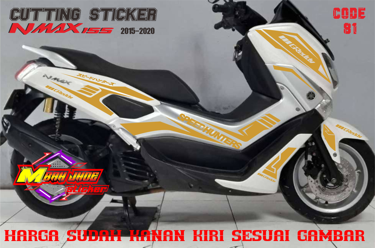 cutting sticker yamaha Nmax Old code 81 | Lazada Indonesia