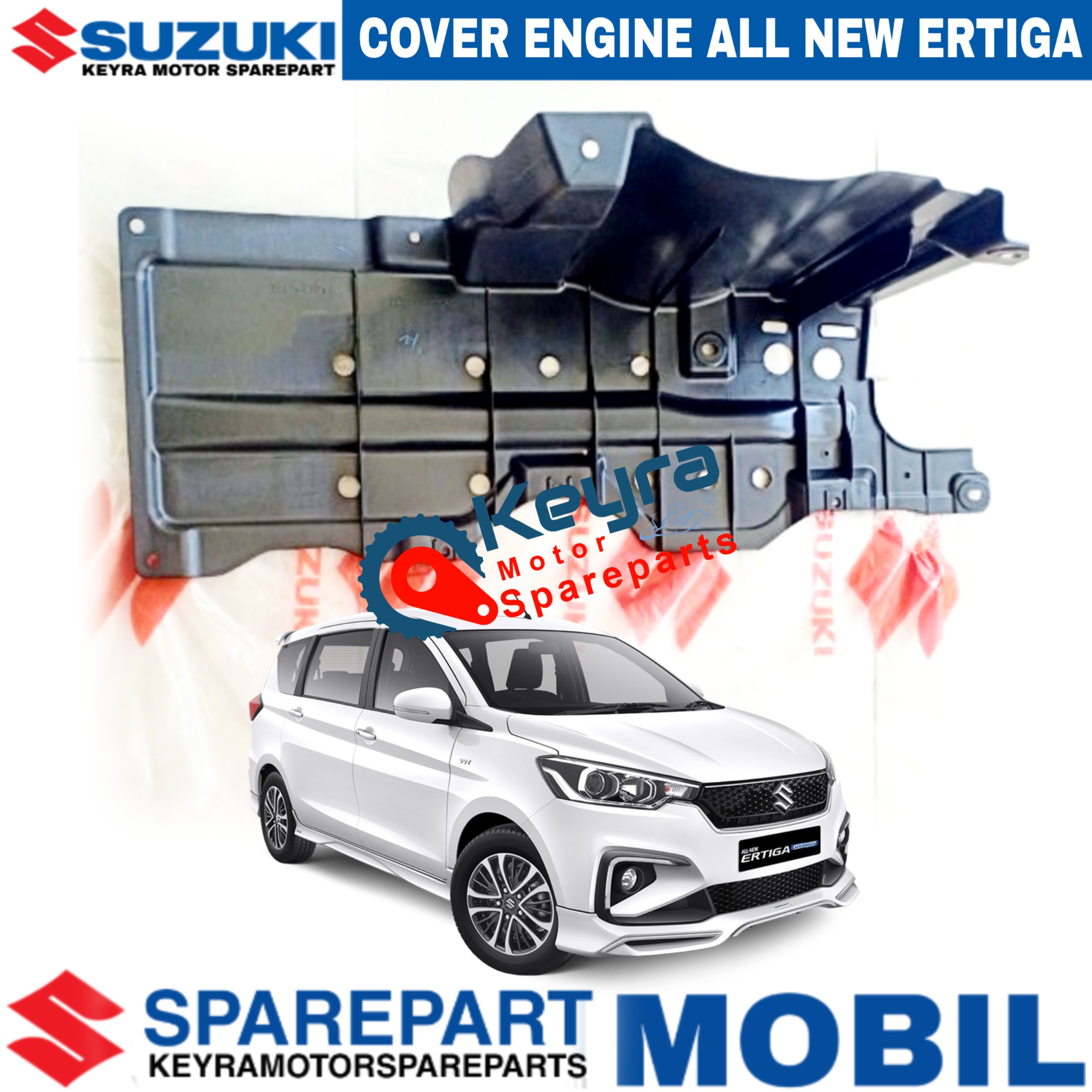 COVER ENGINE MOBIL ALL NEW ERTIGA ASLI ORIGINAL SUZUKI SGP | Lazada ...