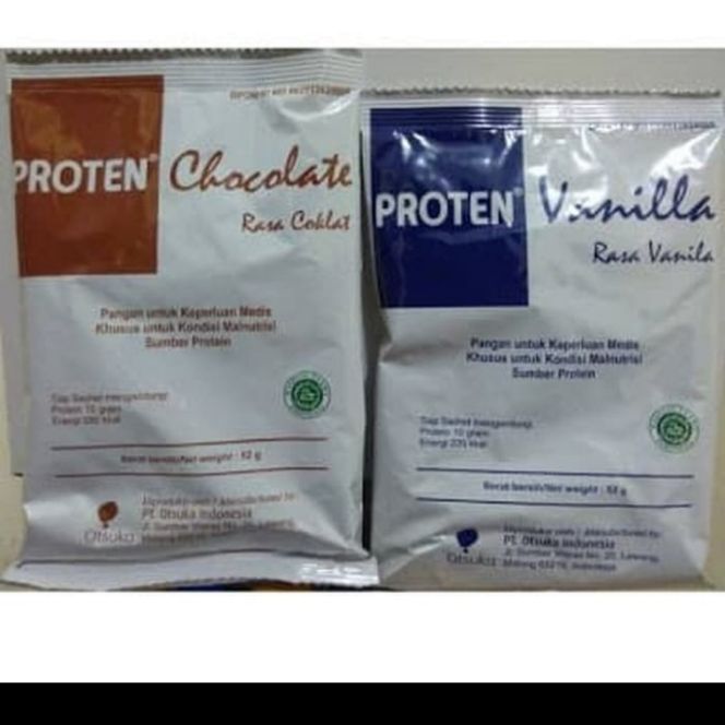 proten rasa vanilla atau cokelat 1 sachet | Lazada Indonesia
