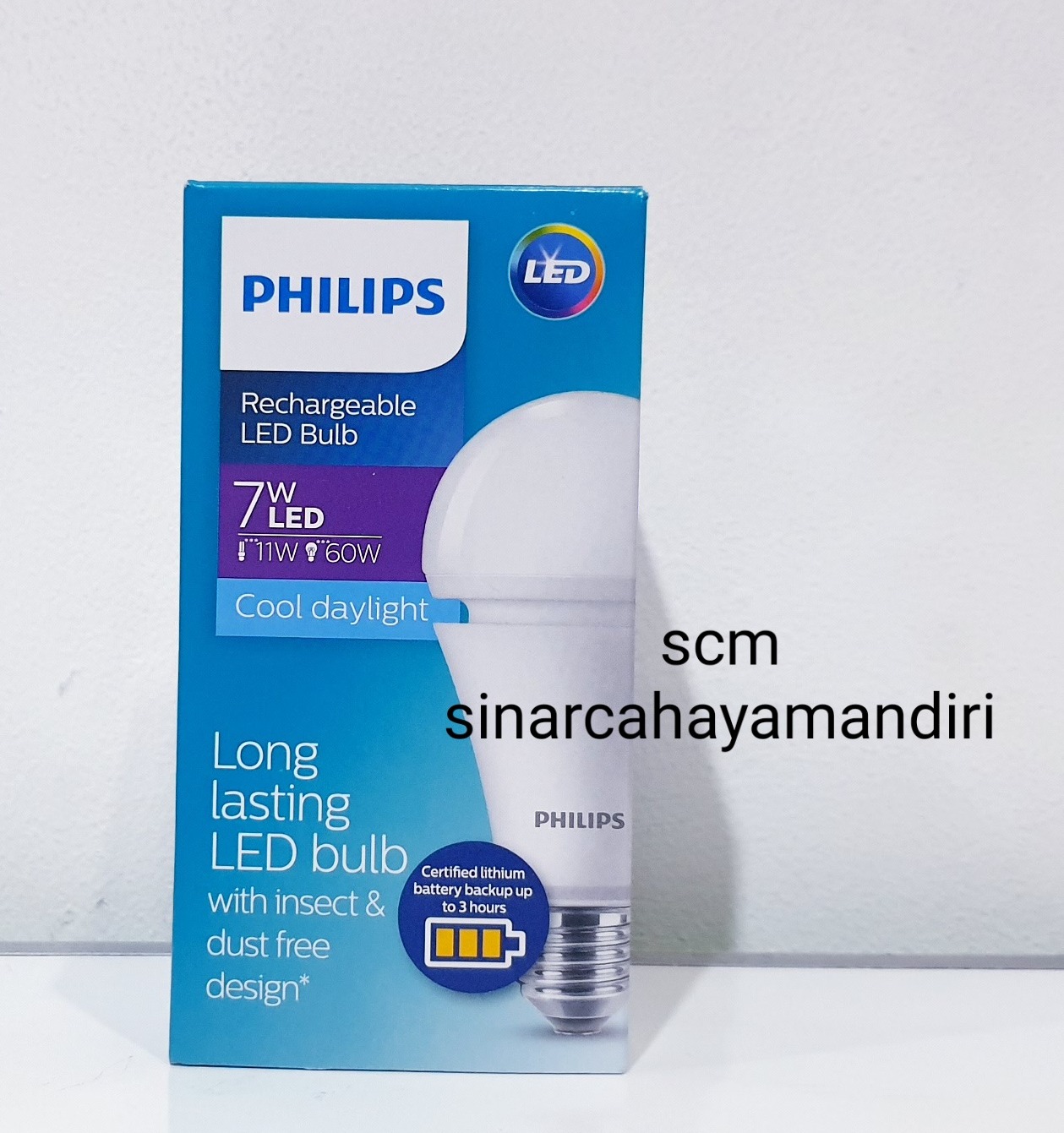 Lampu emergency led philips 7.5 watt | Lazada Indonesia