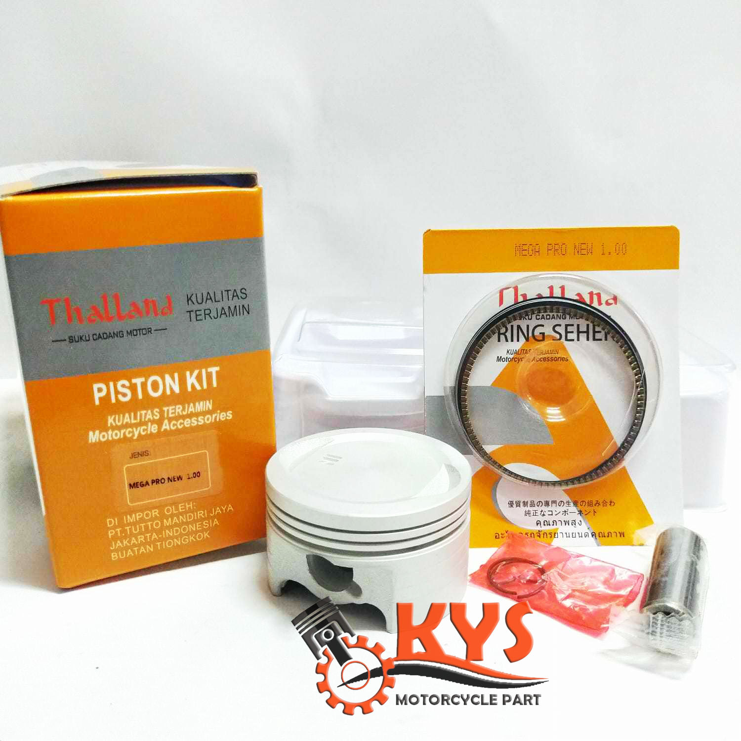 Piston Kit Honda Megapro New Monoshock Verza Seher OS Std 25 50 75 100 ...