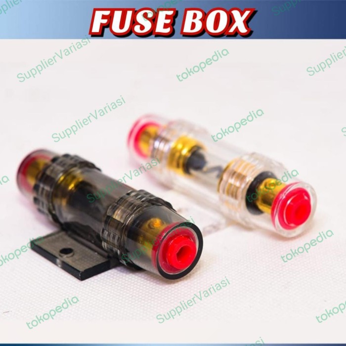 FUSE BOX SIKRING AUDIO POWER AMPLIFIER 60AMP 1 JALUR | Lazada Indonesia