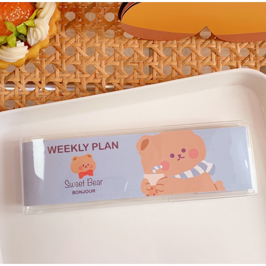 Buku Weekly Plan Mini Lucu Planner Book Mini Aesthetic - MP02 | Lazada ...