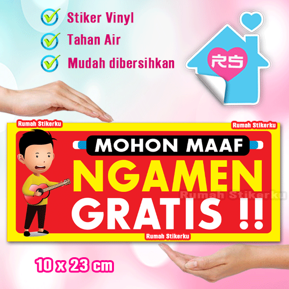 STIKER NGAMEN GRATIS | Lazada Indonesia