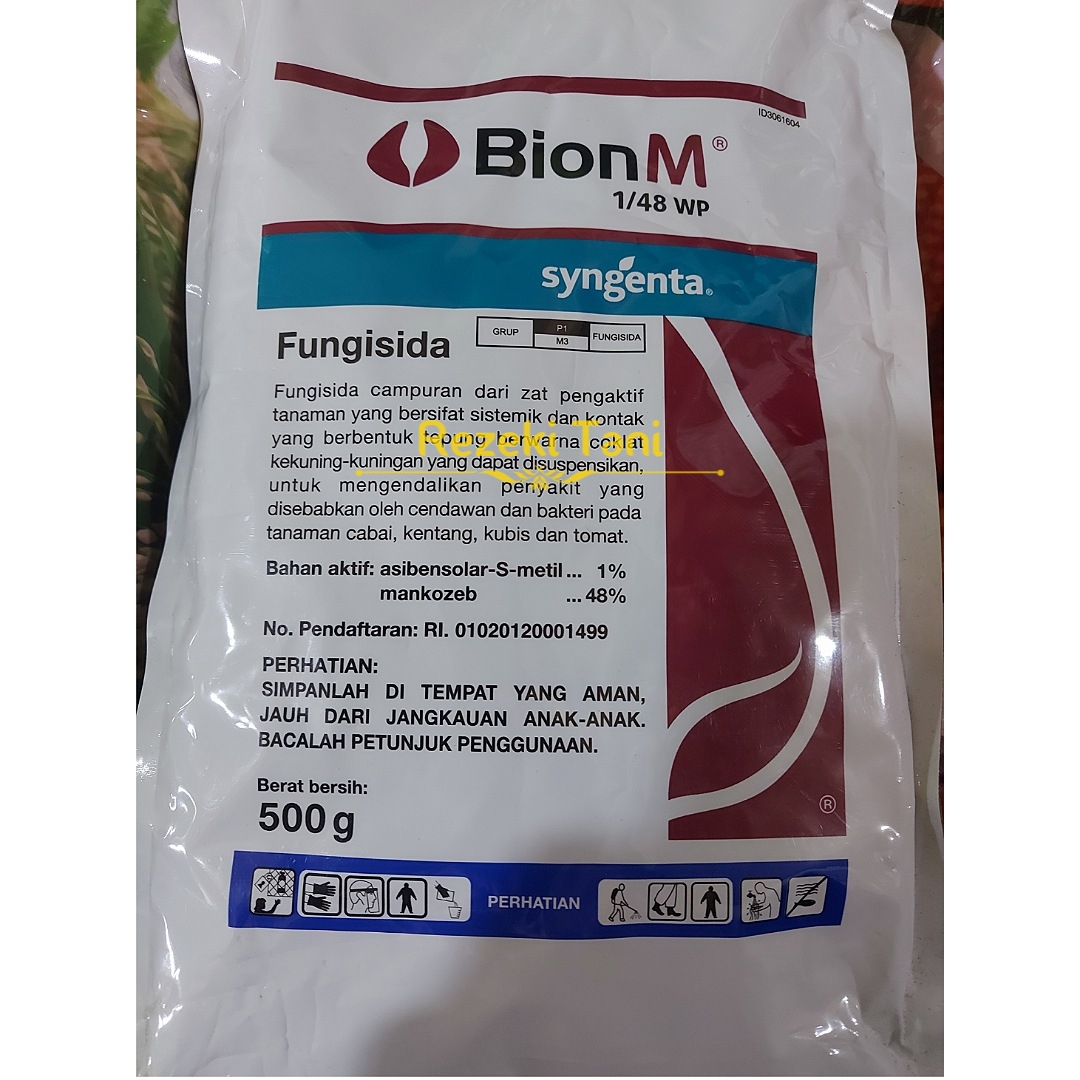 Fungisida Bion M kemasan 500 gram Mengatasi Busuk Buah dan Daun ...