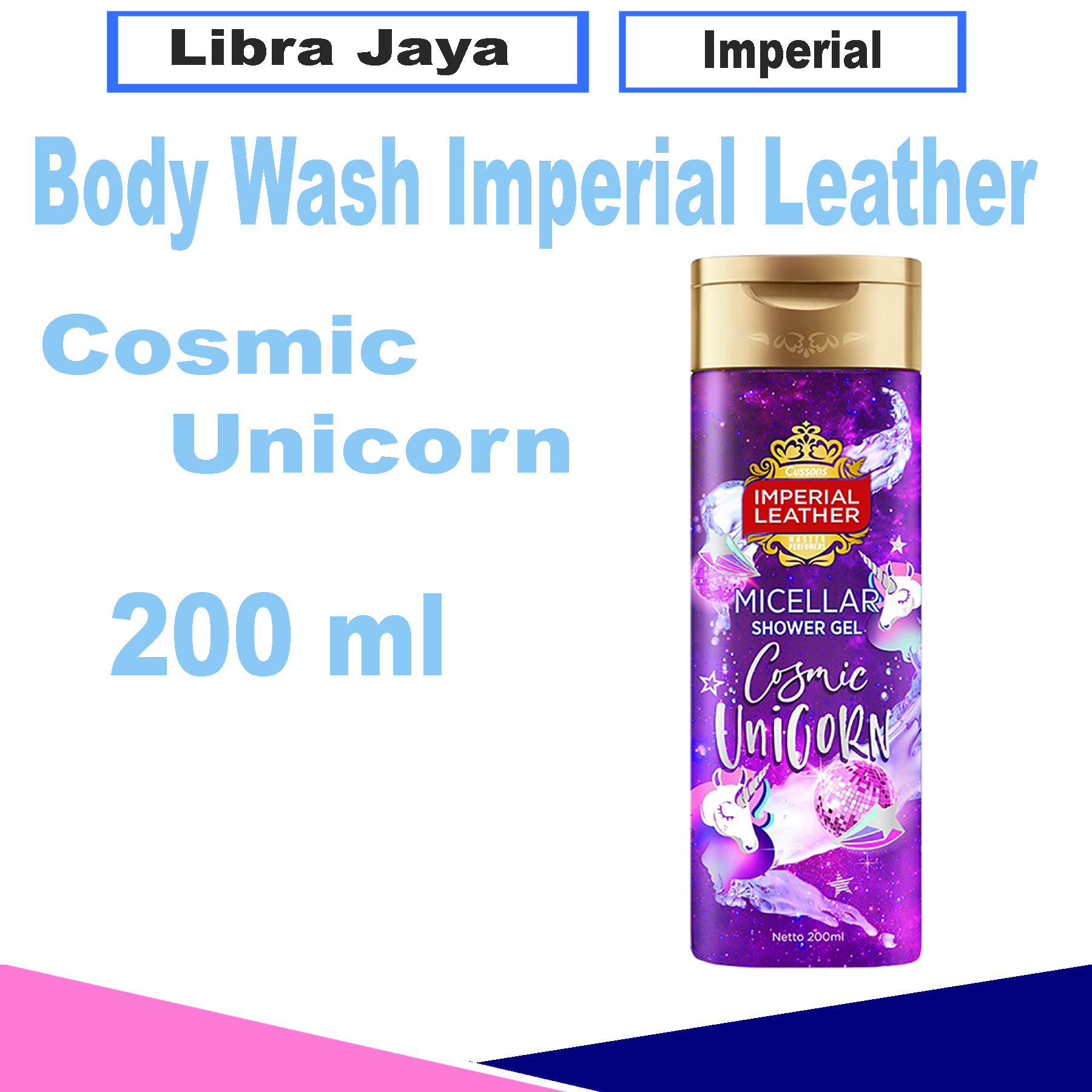 Imperial Leather Body Wash Cosmic Unicorn - Sabun Mandi Cair 200ml ...