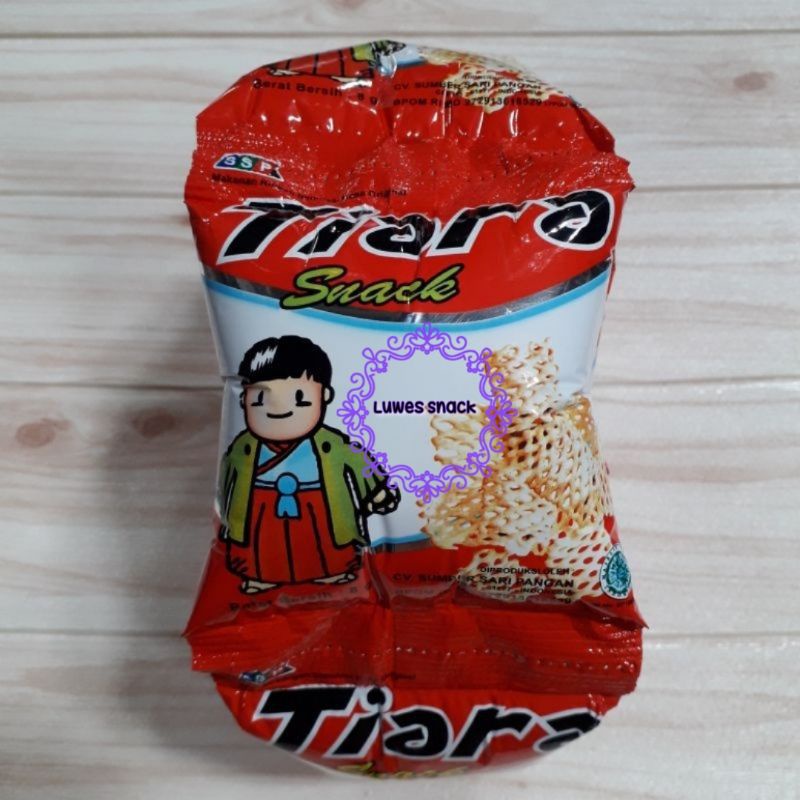 Tiara isi 10pcs- makanan ringan snack ringan chiki chiki camilan ...