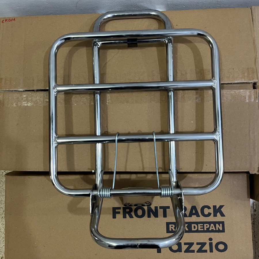 Yamaha Fazzio Hybrid Connected front rack fazzio rak depan fazzio ...