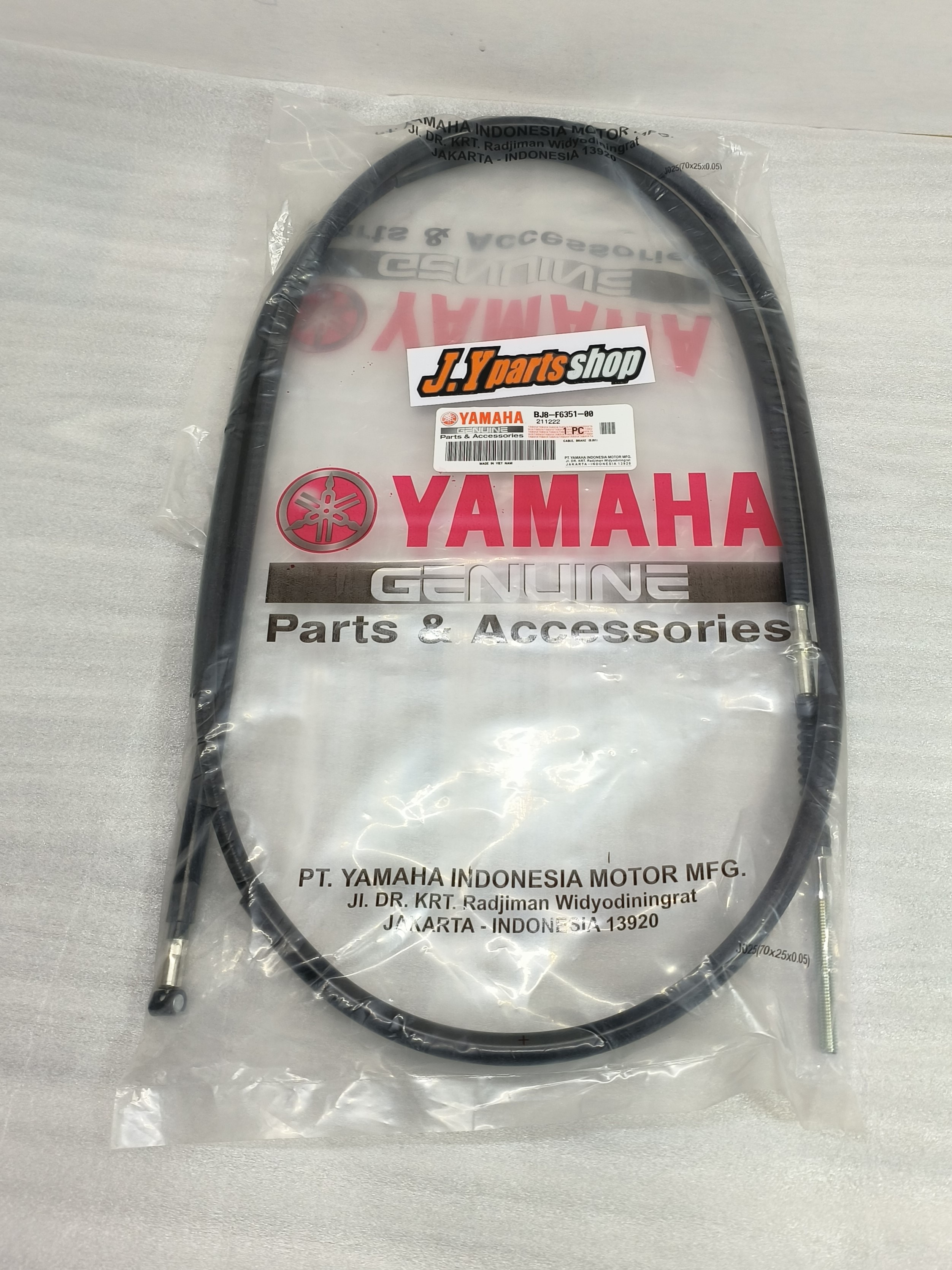 KABEL REM BELAKANG FINO 125 ORIGINAL YGP BJ8-F6351-00 | Lazada Indonesia