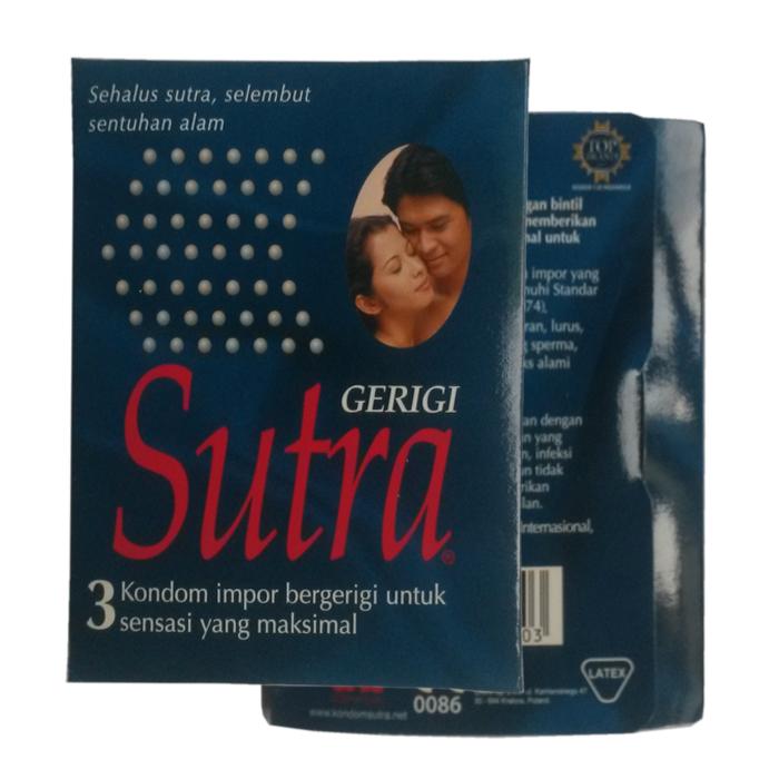 Kondom Sutra Gerigi Isi 3 pcs - BIRU | Lazada Indonesia