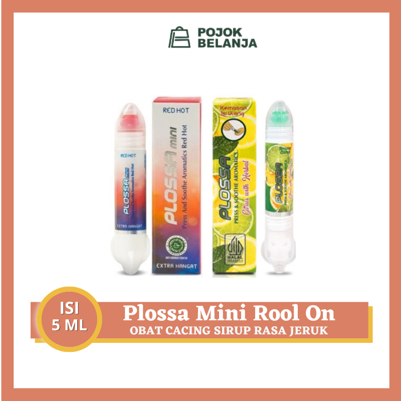 PLOSSA MINI ROLL ON 5 ML Minyak Angin Aromatherapy | Lazada Indonesia