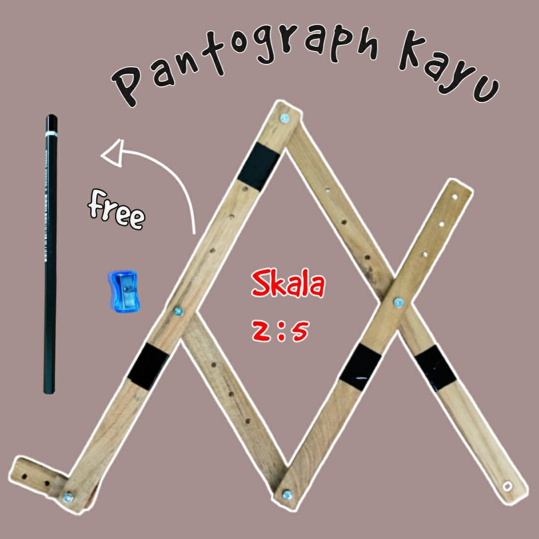 Pantograf Kayu - Phantograp Alat Gambar Design - Pantograph Lukis Seni ...