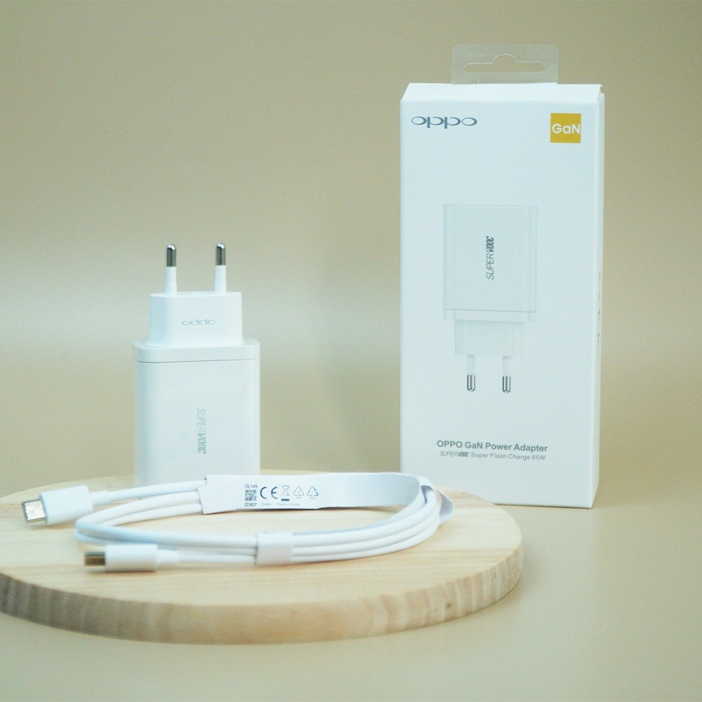 CHARGER OPPO FAST CHARGING SUPER VOOC 65W GAN TYPE C TO TYPE C ORIGINAL ...