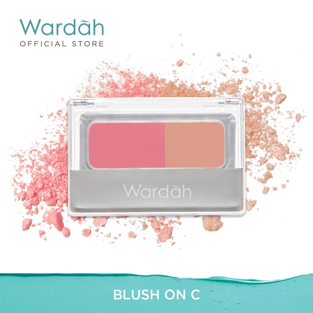 Wardah Blush On | Pewarna Pipi dengan 2 Warna Intense 4 gr | Perona ...